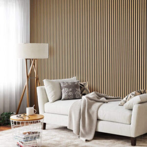 Painel ripado de madeira: 8 designs incríveis!